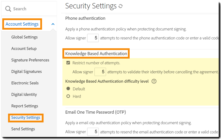 Knowledge-based authentication